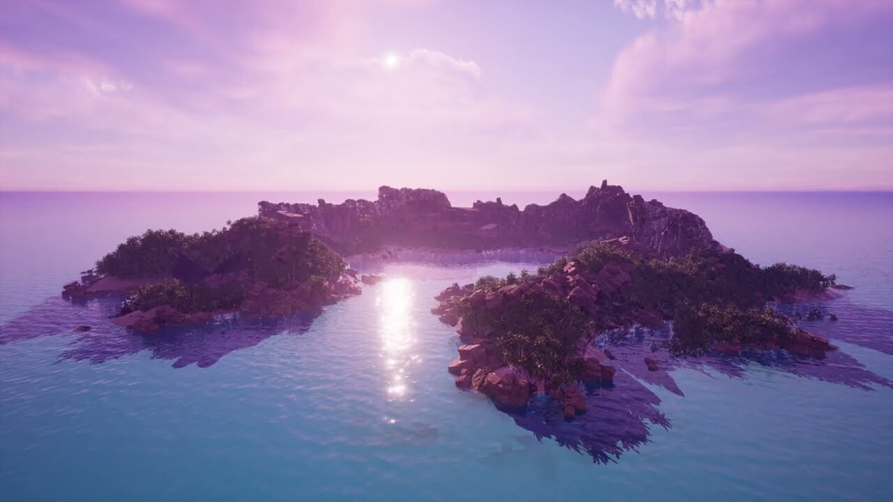 ArtStation - Island in the ocean, Unreal Engine 5
