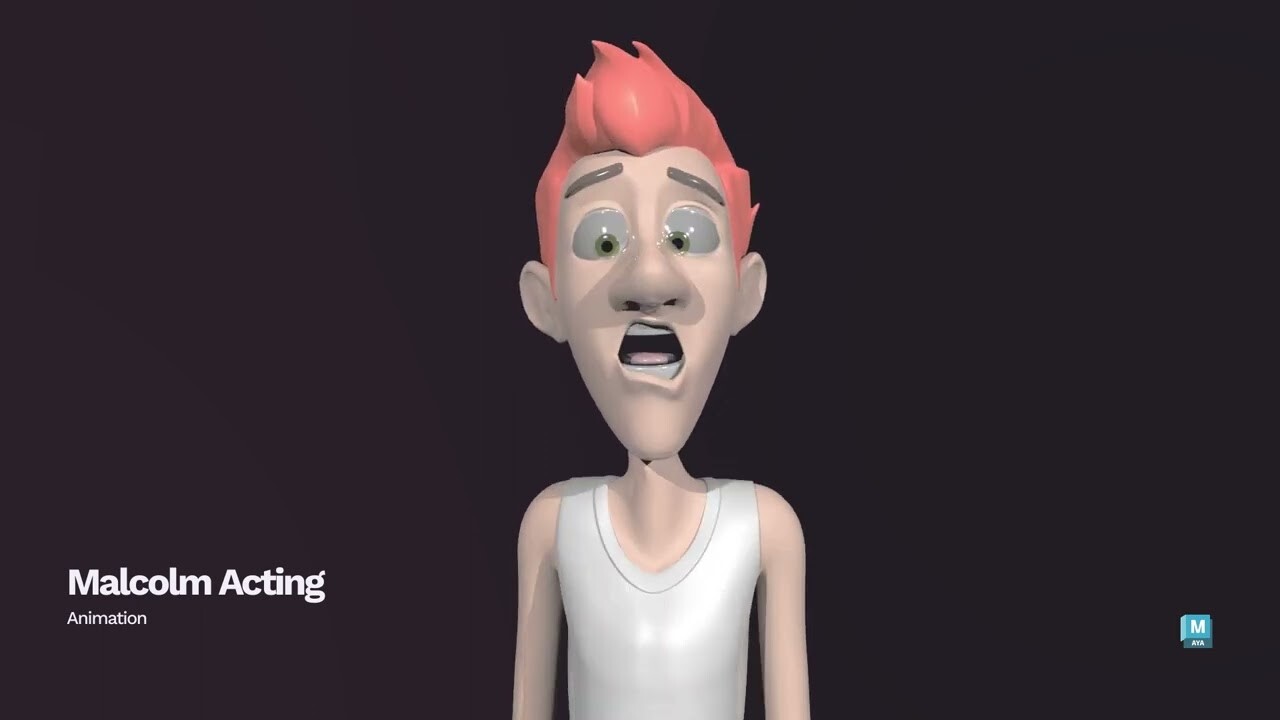 ArtStation - Acting Animation 3D - Malcolm