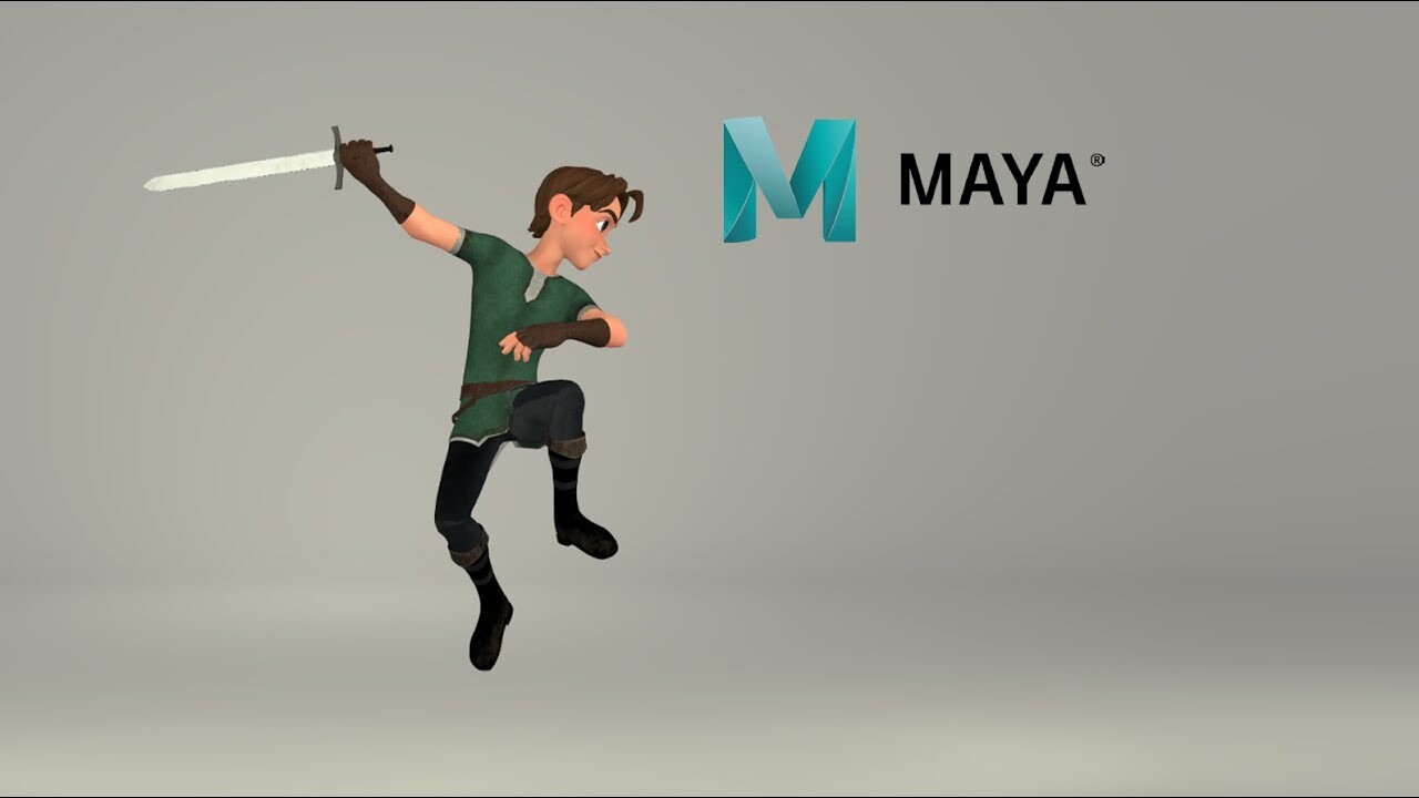 ArtStation - Sword Attack - 3D Animation (Leo Rig)