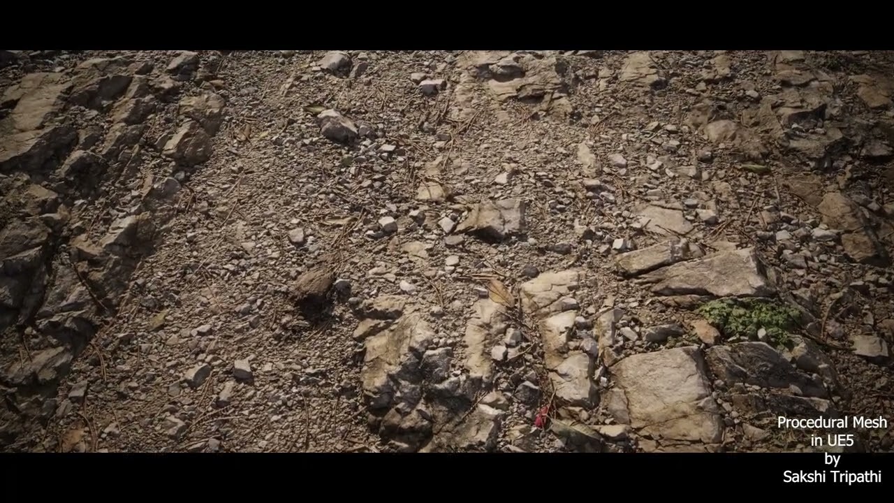 ArtStation - Procedurally Generated Mesh in UE5