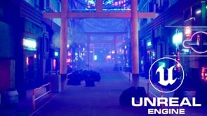 ArtStation - Cyberpunk Street UE5