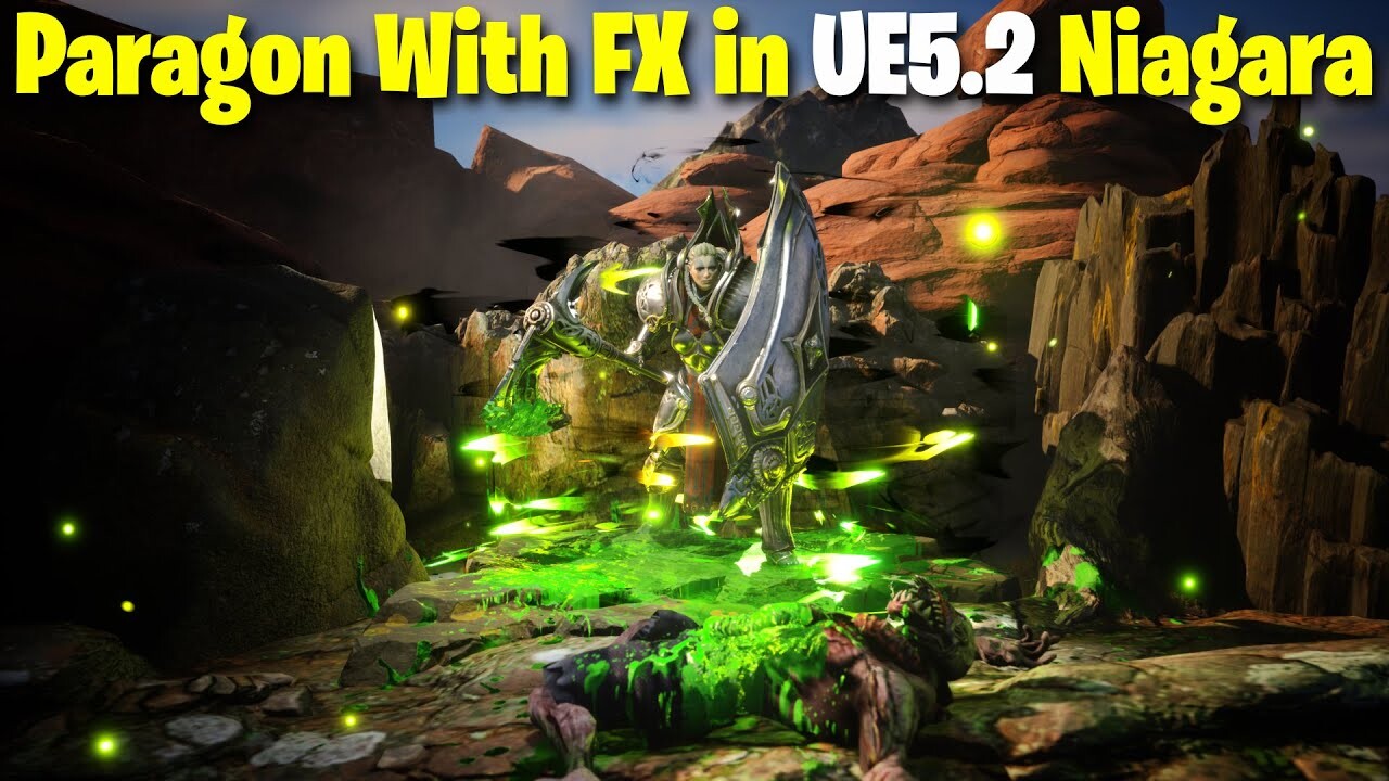 ArtStation - Paragon With FX in Unreal Engine 5.2 Niagara