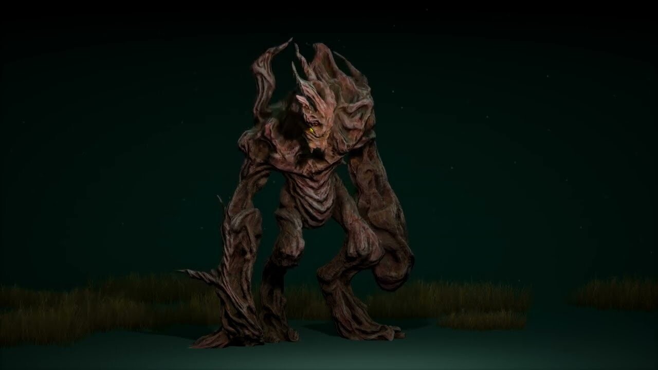 ArtStation - Tree Boss Rise Online World