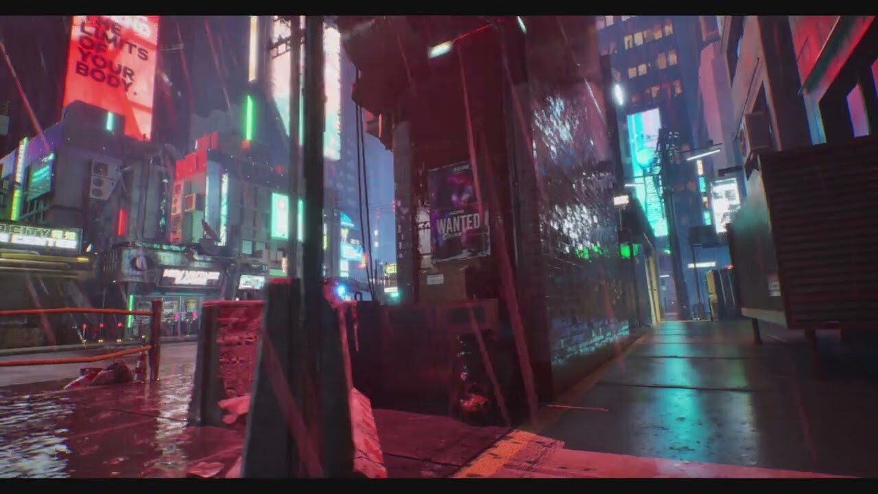 ArtStation - Cyberpunk City