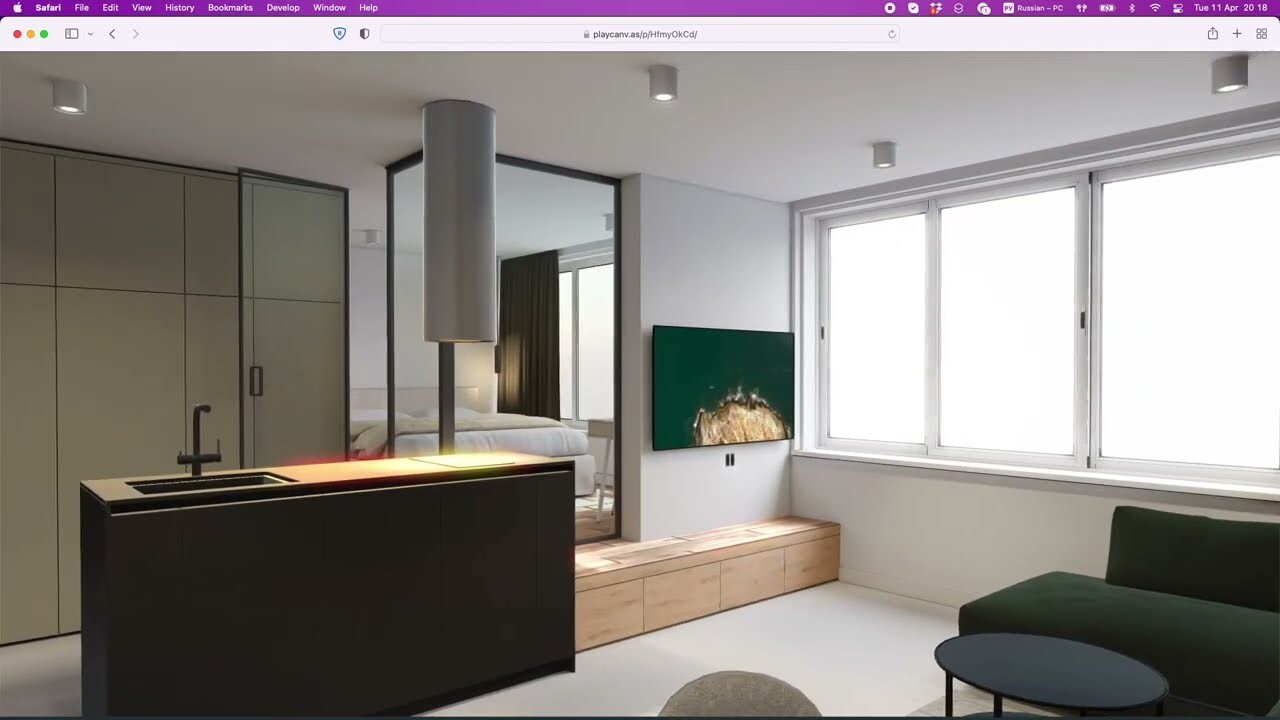 ArtStation - Playcanvas SVOYA Apartment 2.0