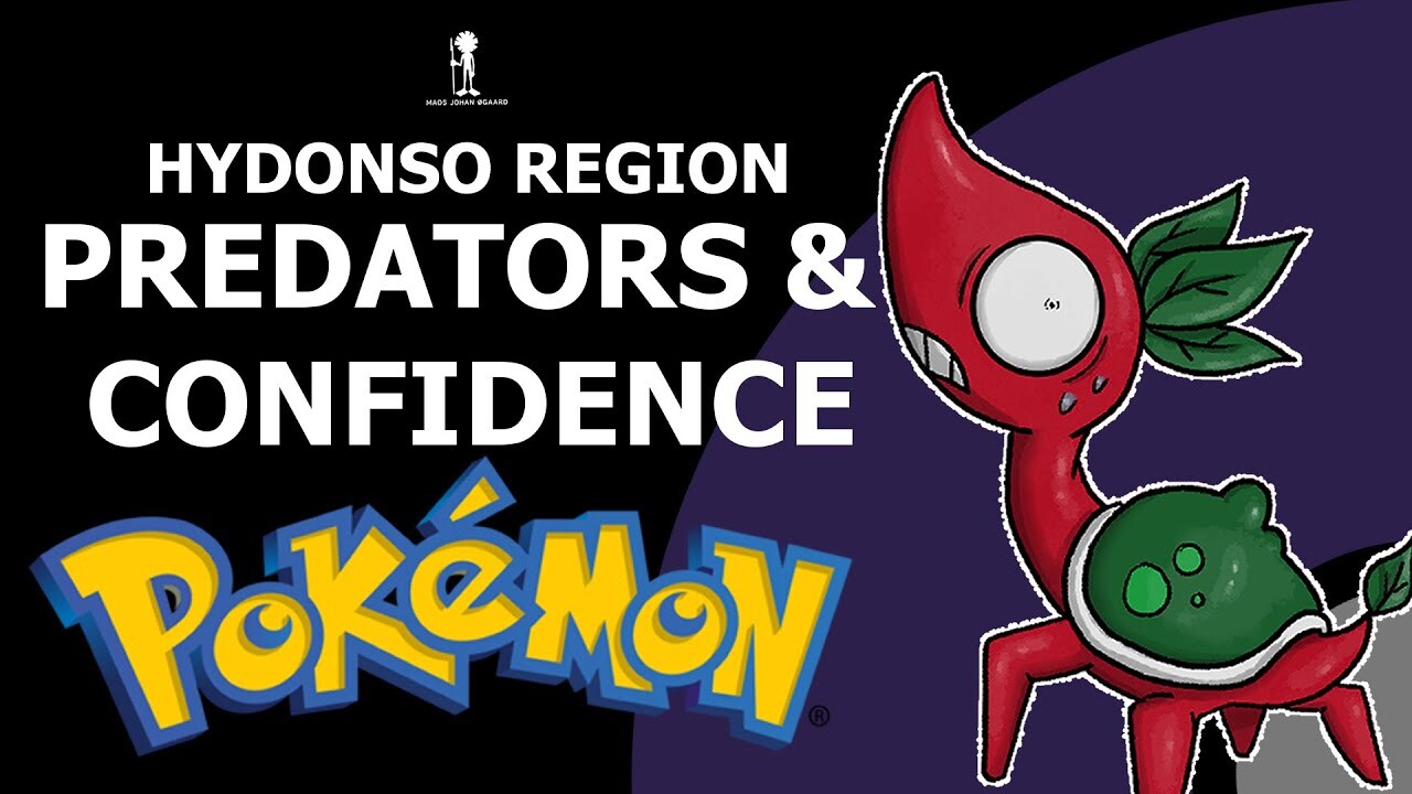 ArtStation - Hydonso Region - Predators & Confidence Pokemon