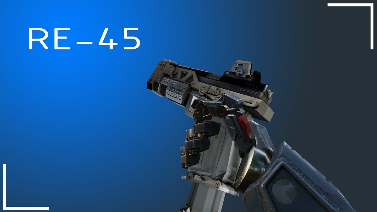 ArtStation - RE-45 Set