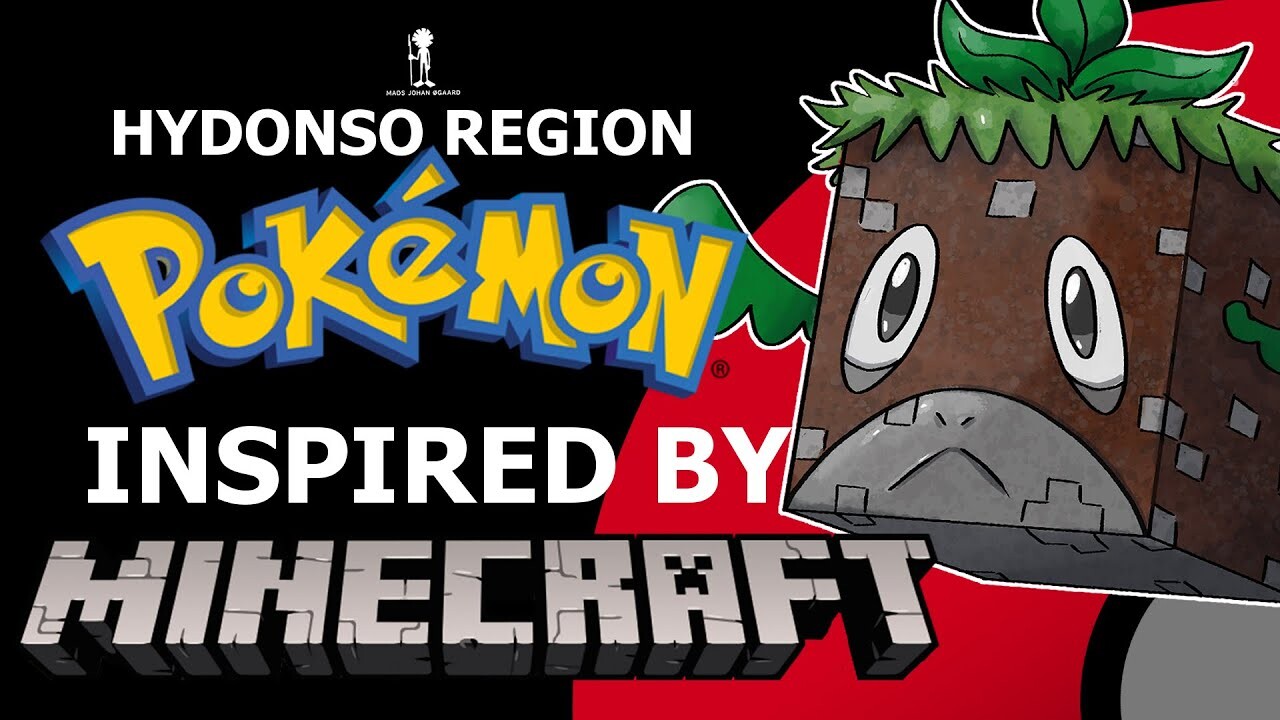 ArtStation - Hydonso Region - Drill and Minecraft Pokemon - Redrawing ...