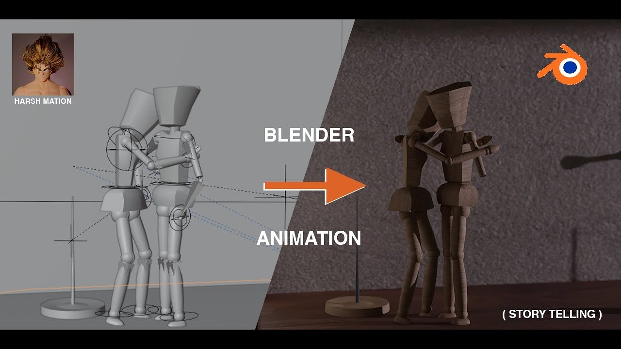 ArtStation - BLENDER - 3D MODELLING AND ANIMATION / WOODEN TOY