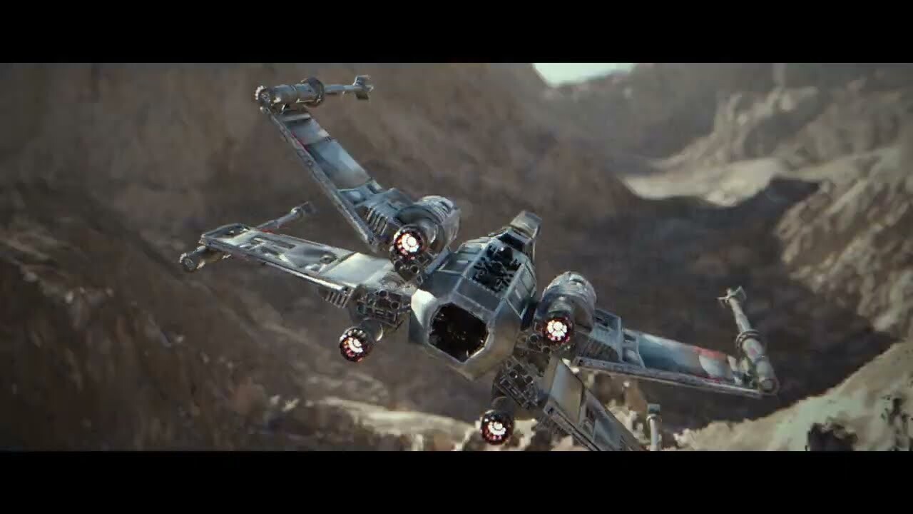 ArtStation - Star Wars X-WING flight