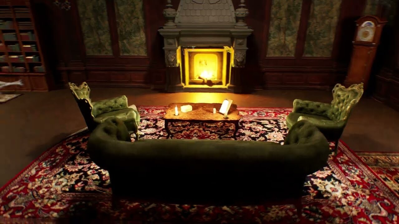 ArtStation - Old Hunted House Project