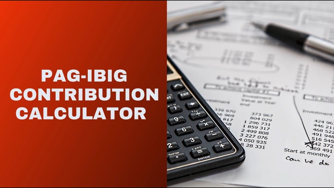 ArtStation - Pag IBIG Contribution Calculator - Compute your HDMF ...