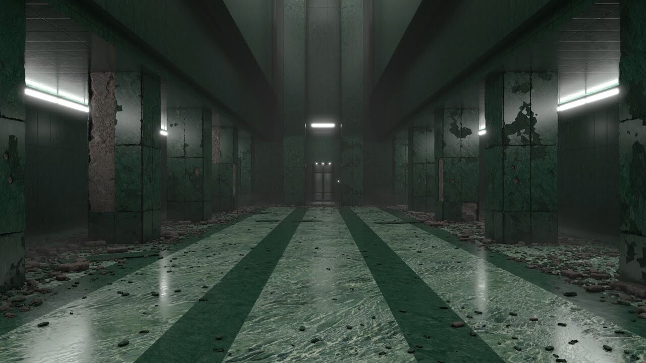 ArtStation - The Matrix - Lobby