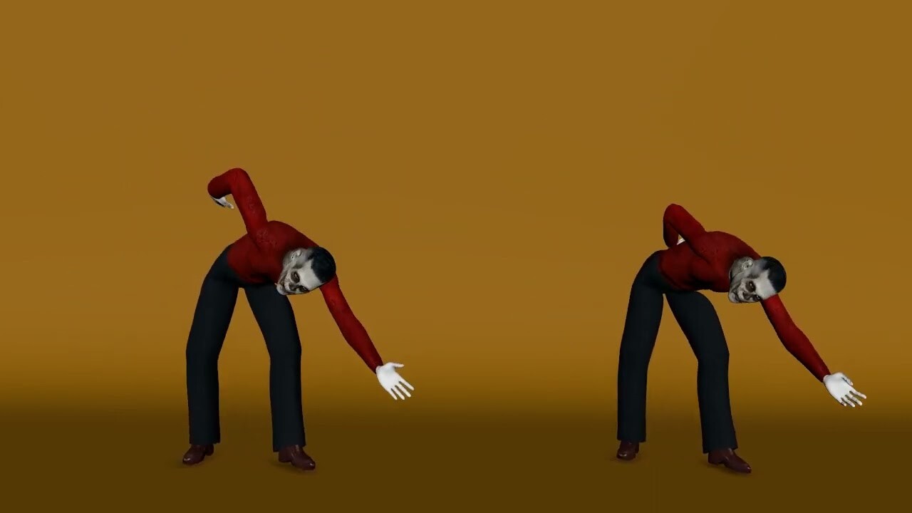 ArtStation - Bowing Performer (Motion Capture Cleanup)