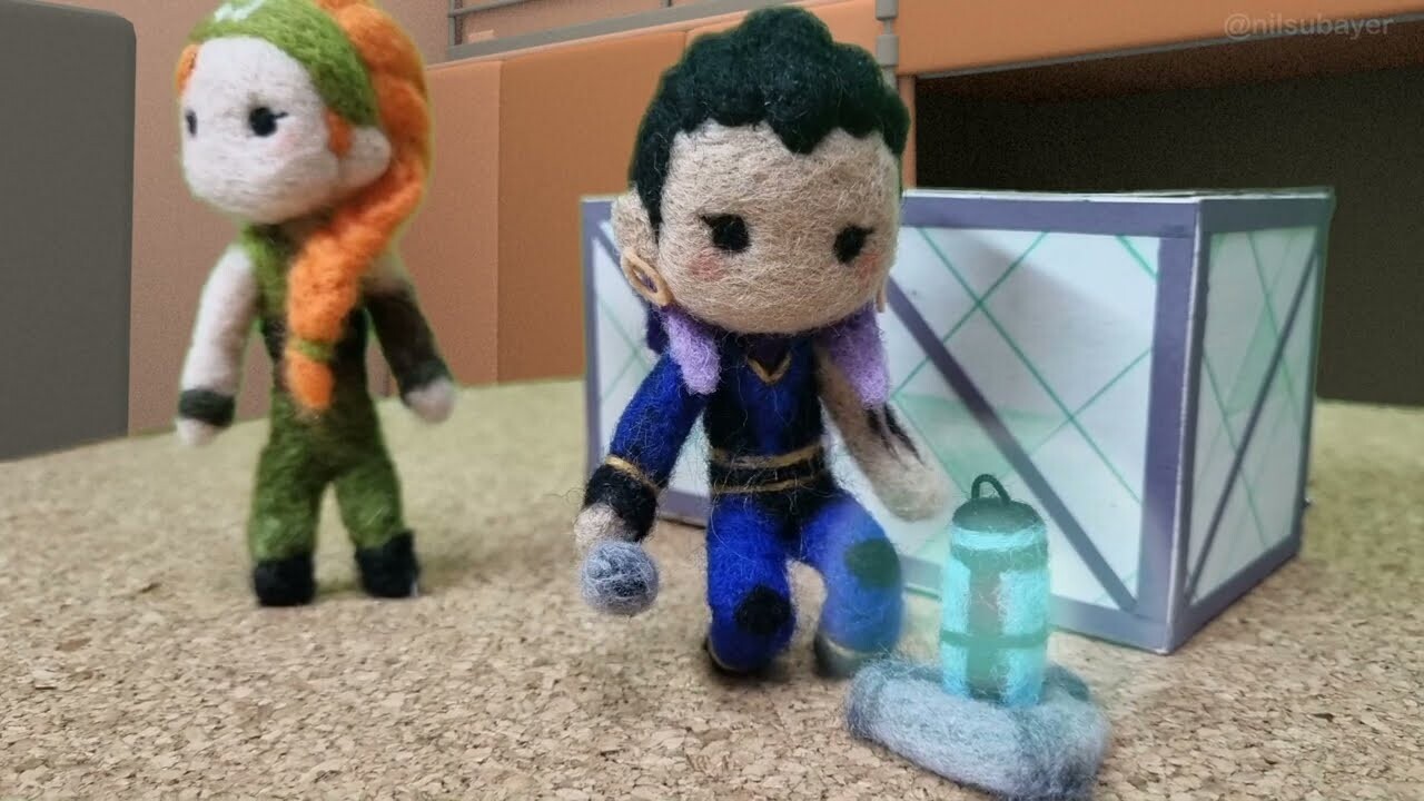 ArtStation - Defuse - Fanmade Valorant Stop Motion Animation