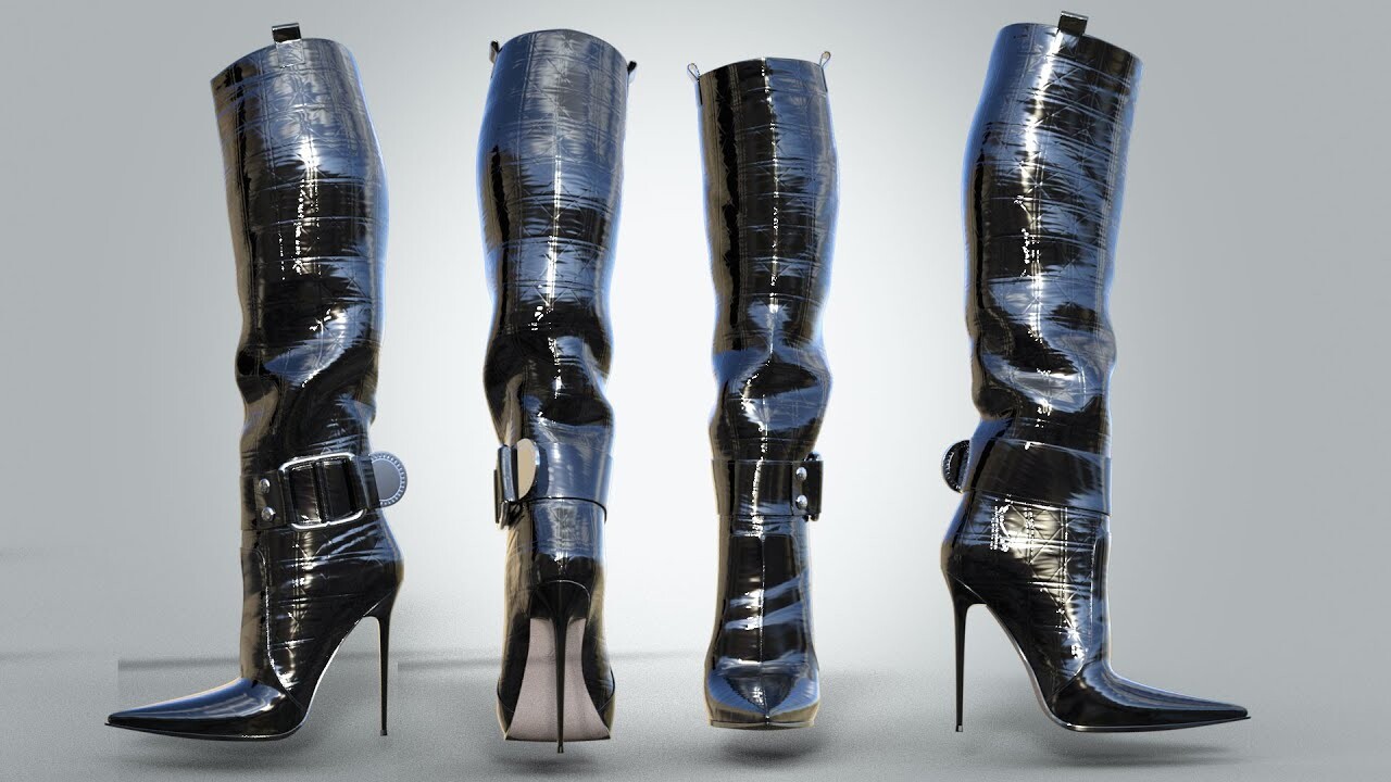 ArtStation - Stylish Boots GIANMARCO LORENZI