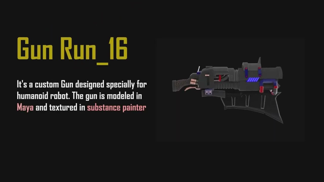 ArtStation - Humanoid Gun