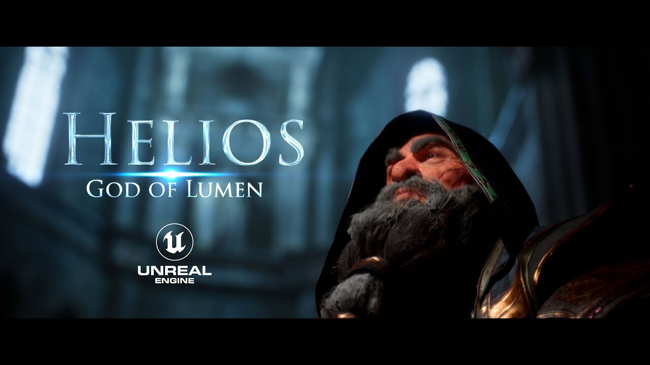 ArtStation - HELIOS: God of Lumen. Unreal Engine real-time cinematic