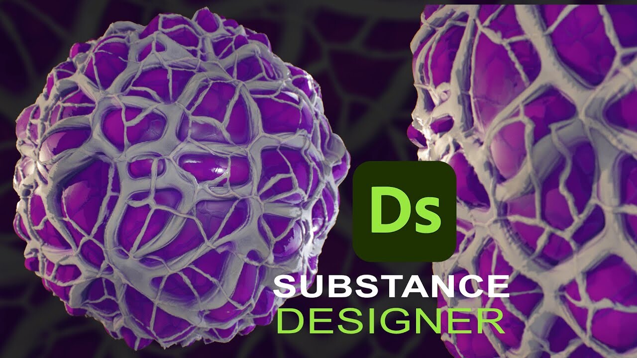 ArtStation - Alien Material | Substance Designer 2022