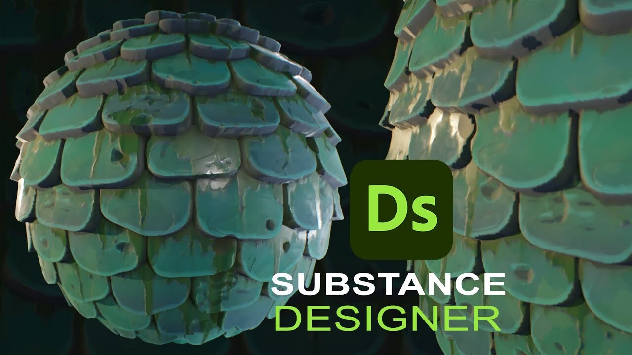 ArtStation - Roof Stylized | Substance Designer 2022