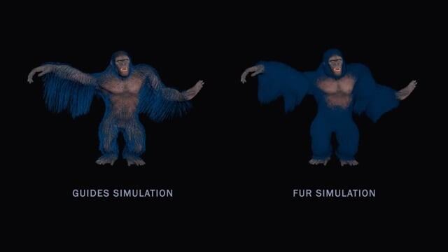 ArtStation - Houdini Fur simulation