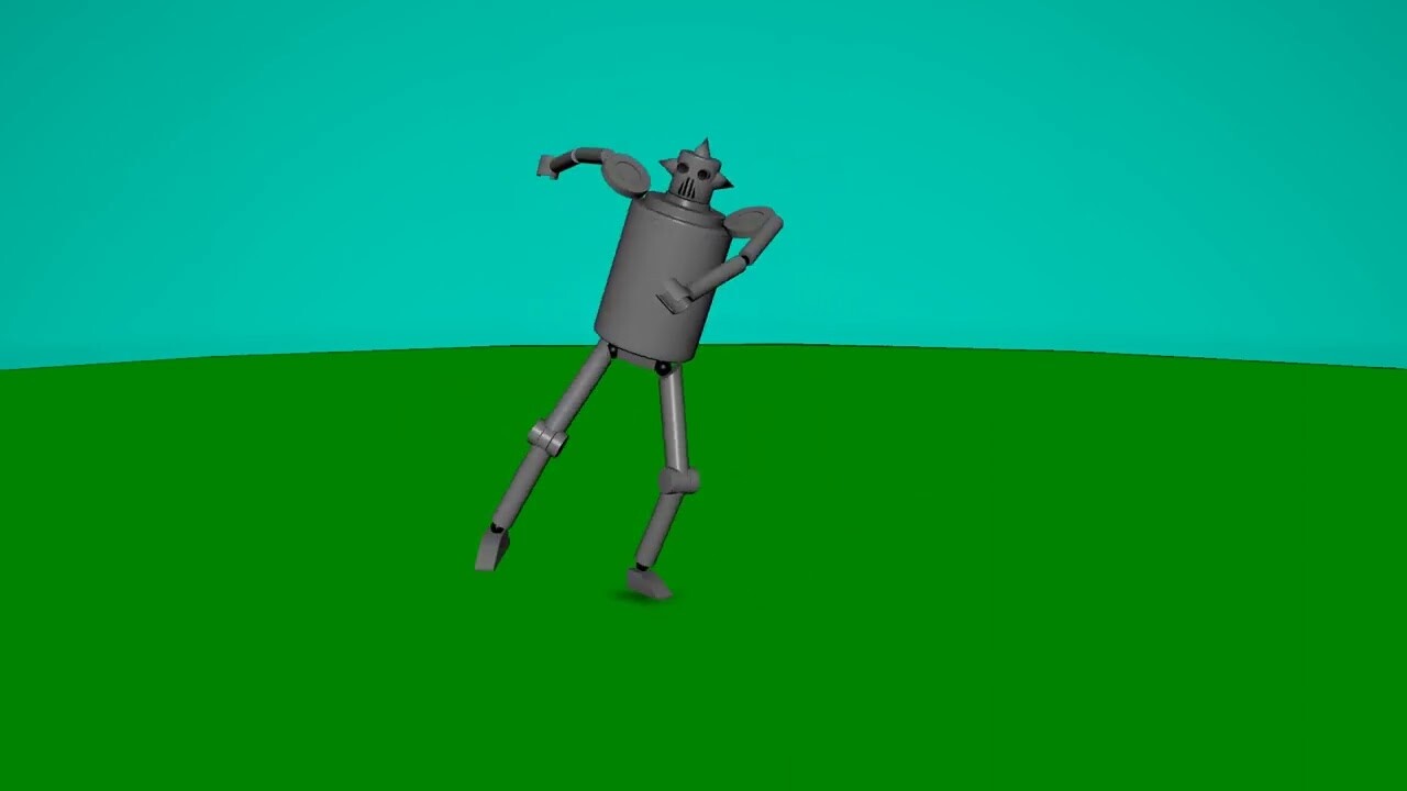 ArtStation - Robot rig with motion capture