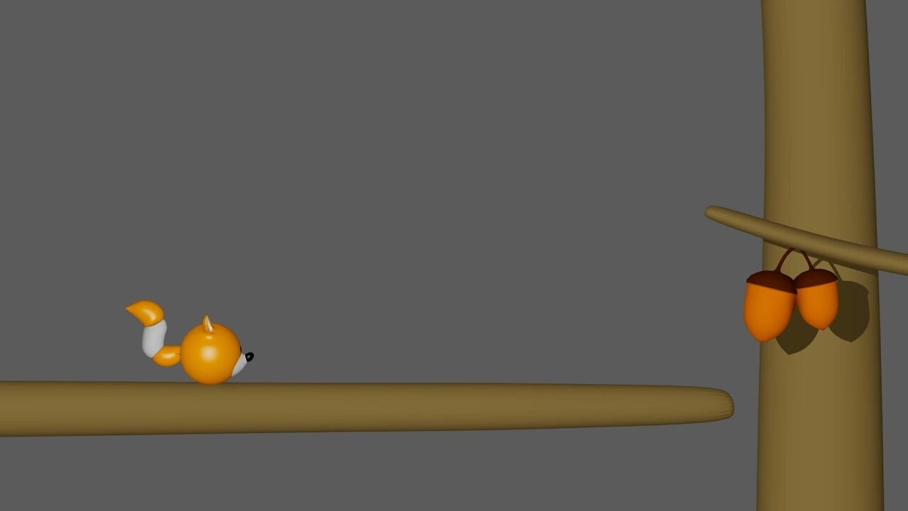 ArtStation - Bouncing ball with tail animation
