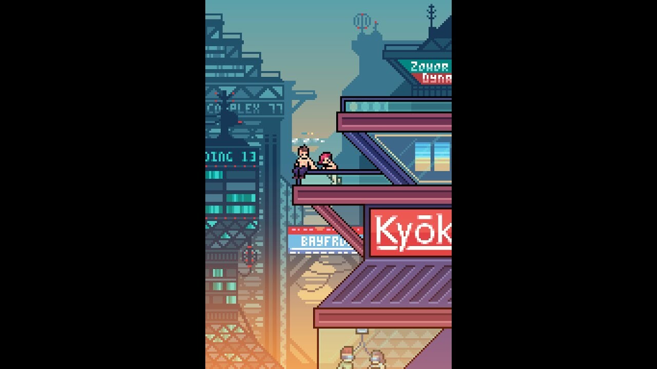 ArtStation - Above the neon abyss