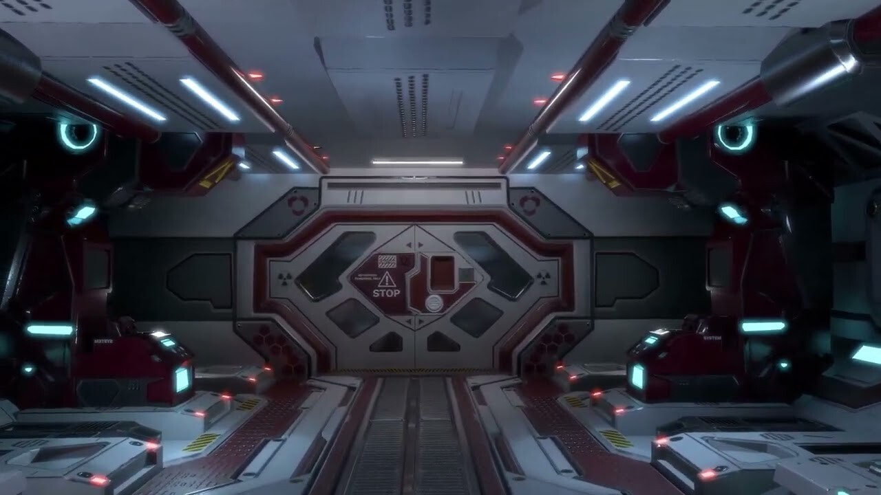 ArtStation - Sci-Fi room