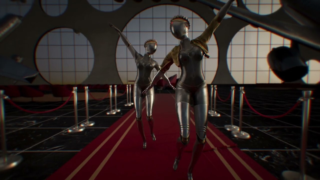 ArtStation - Atomic Heart Twins ( Rendered in C4D Arnold)