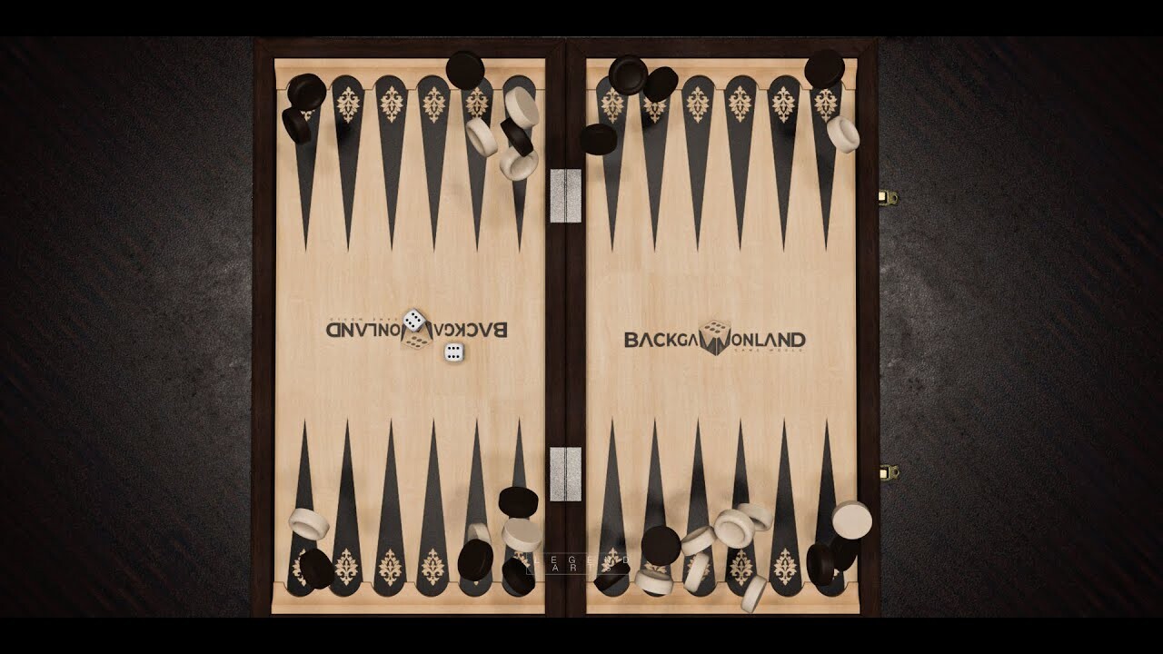ArtStation - Backgammon Online Game Ads