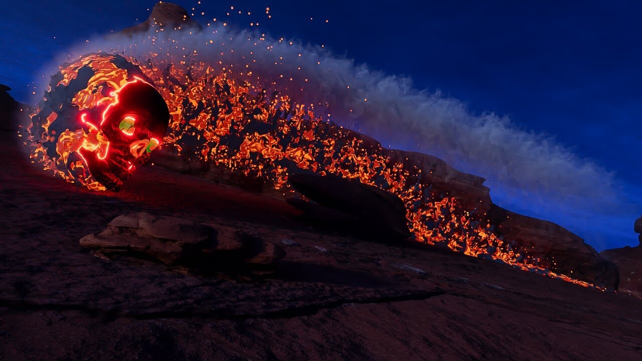 ArtStation - Lava Monster