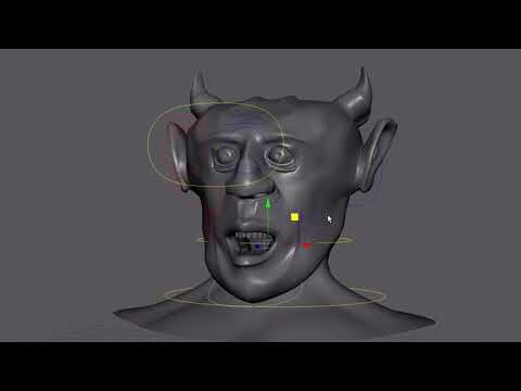 ArtStation - Head Model Rig Demo