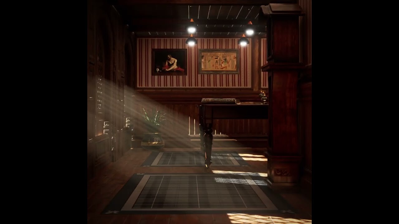 ArtStation - A Mythology Researcher Room | Unreal Engine 5