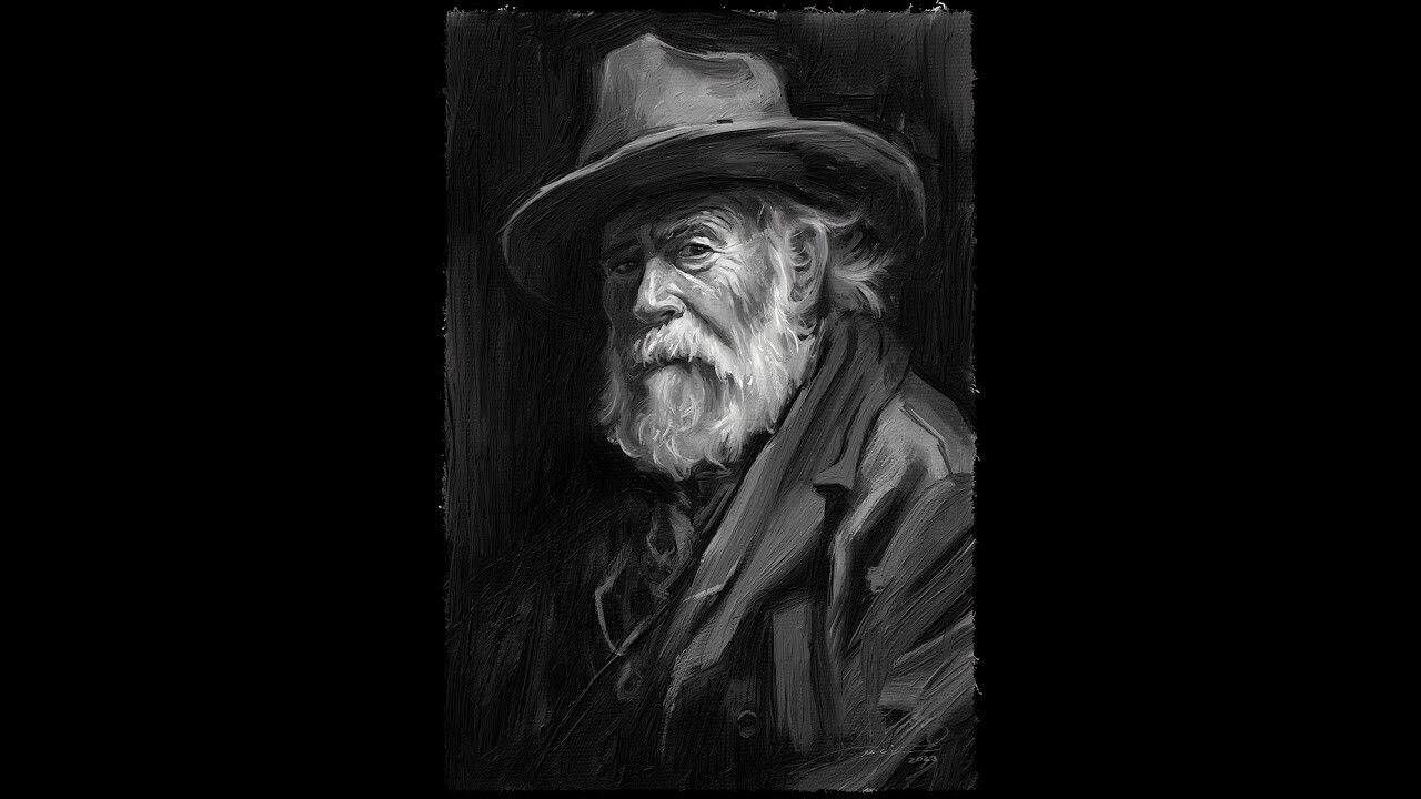 ArtStation - Old man | timelapse painting