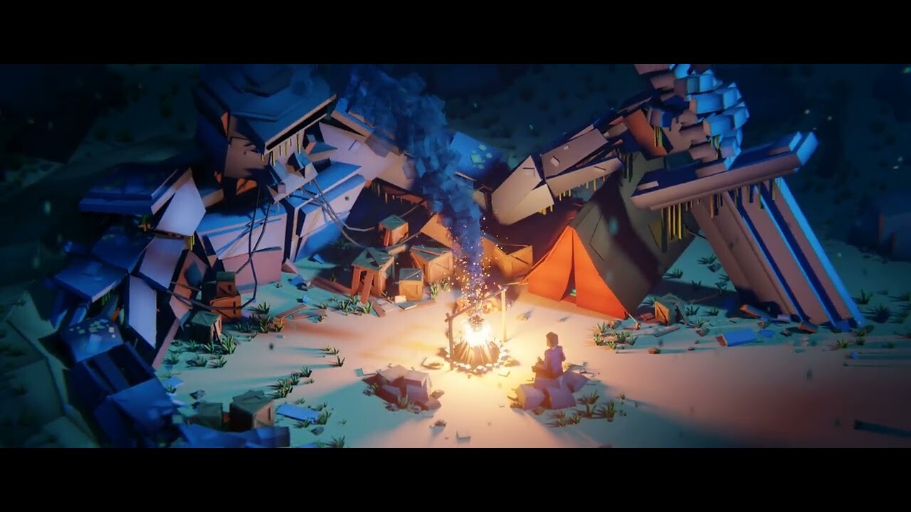 ArtStation - Campfire Scene