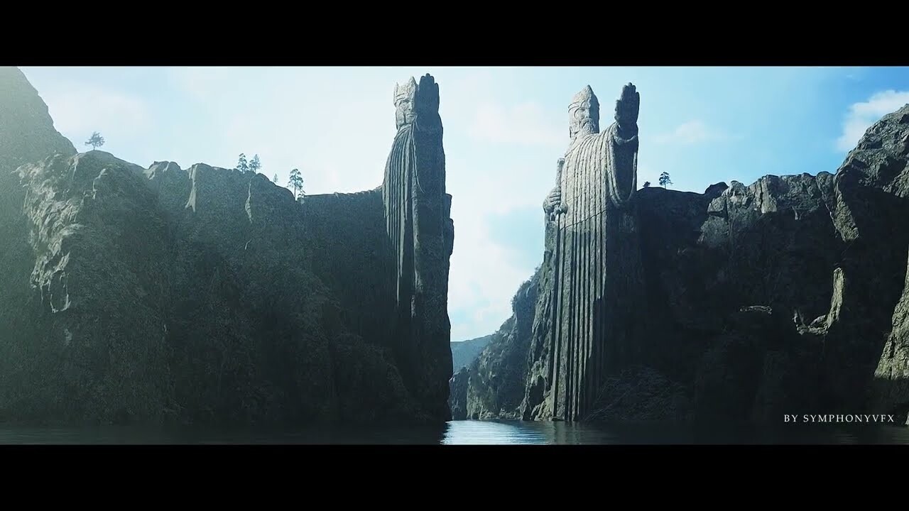 ArtStation - LORD OF THE RINGS ARGONATH REMAKE