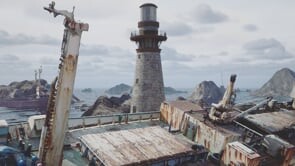 ArtStation - Lighthouse Destruction