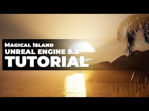 ArtStation - Procedural Generation Beach Unreal Engine 5.2.0 Tutorial