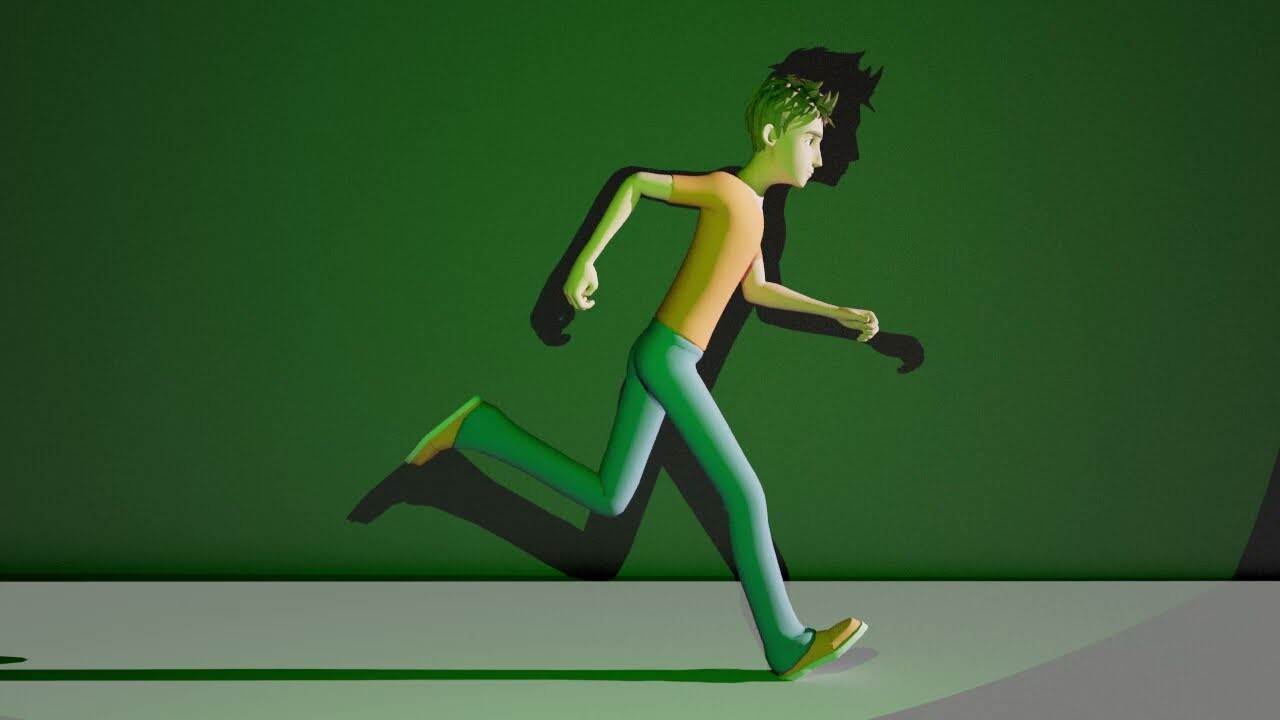 ArtStation - Walk and Run Cycle