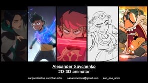 ArtStation - Alexander Savchenko animation reel