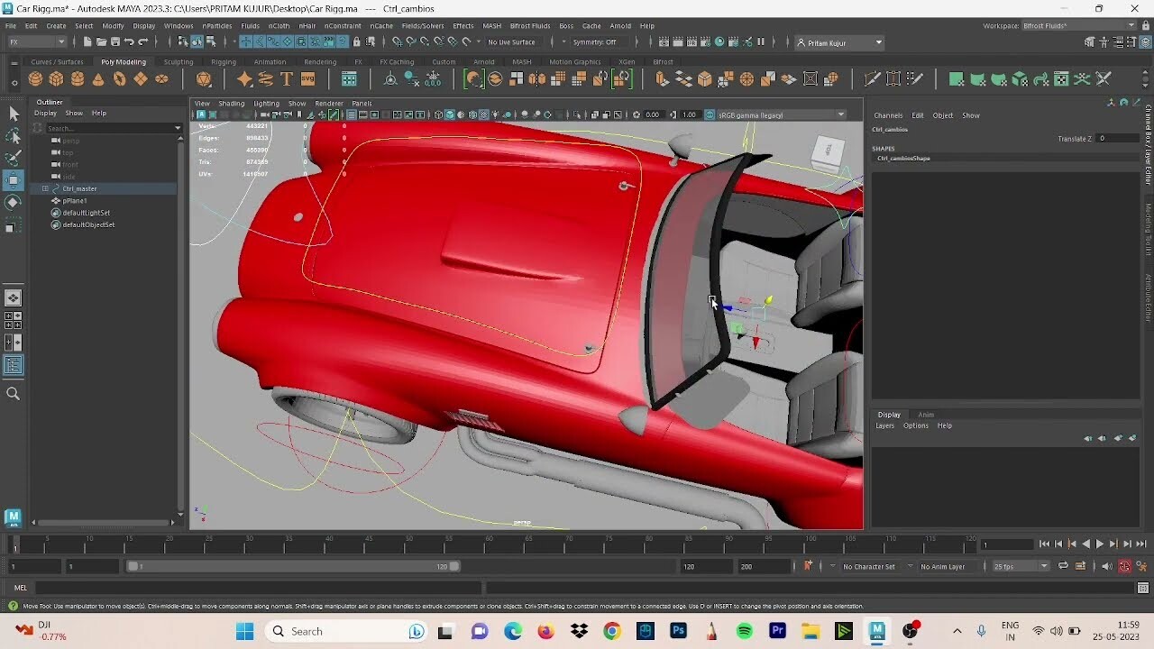 ArtStation - Car Rig