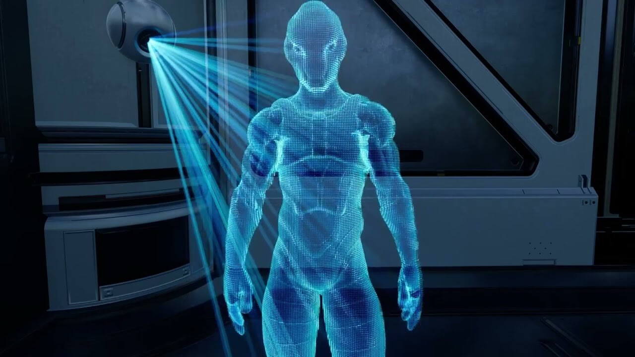 ArtStation - Hologram | Real-Time VFX