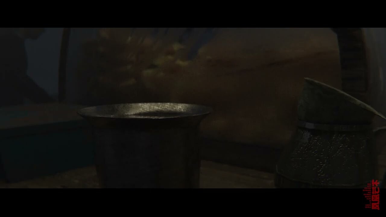 ArtStation - Tea stall in the dark