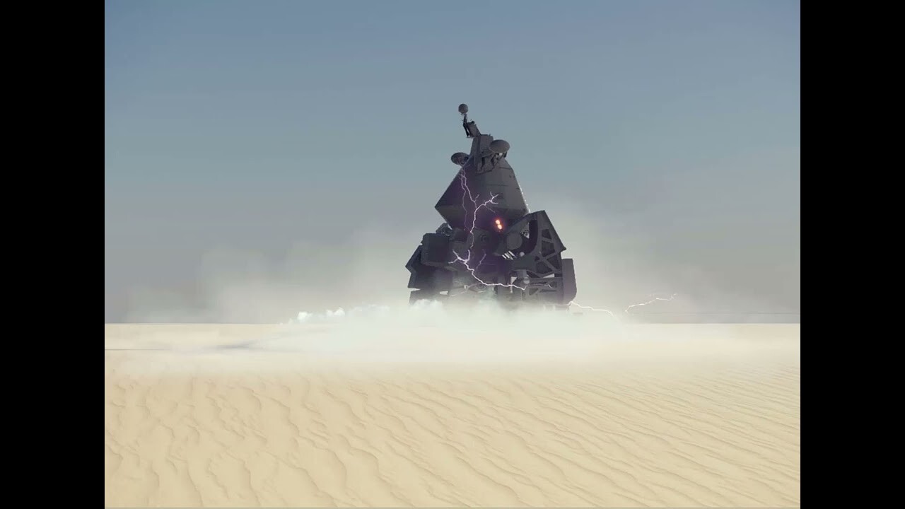 ArtStation - Sandcrawler vs Shai-Hulud