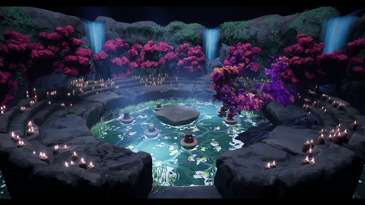 ArtStation - Hidden Oasis