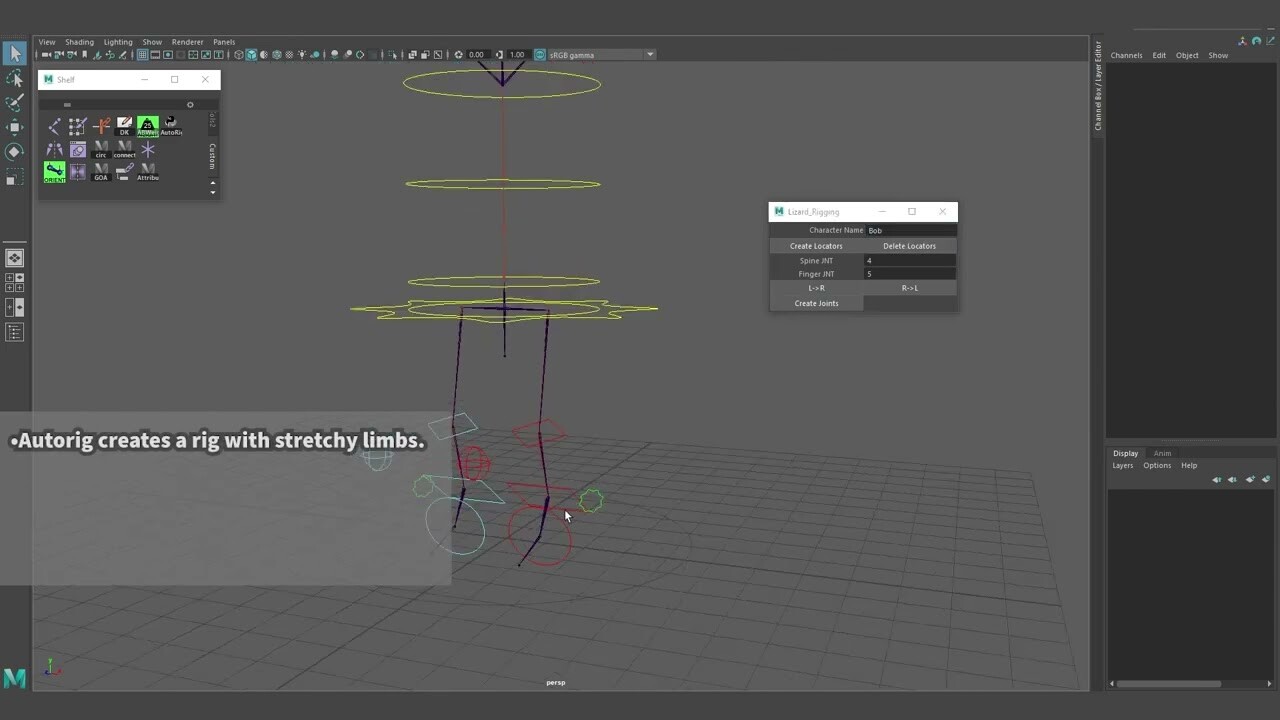 ArtStation - Walker Hajduk Maya Autorig V1 (Python 2)