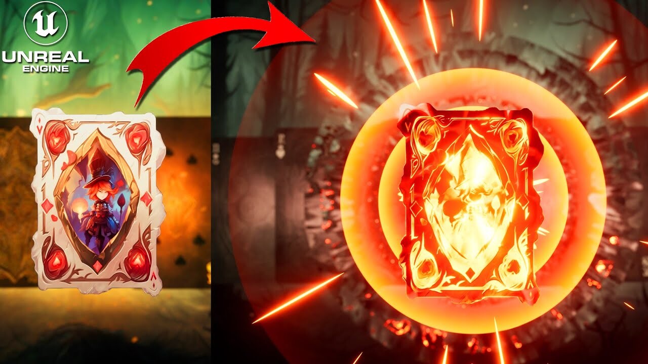 ArtStation - UE5 | Card FX in Unreal Engine 5.2 Niagara Tutorial ...