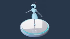 ArtStation - Robot Mom & Kid Character Models