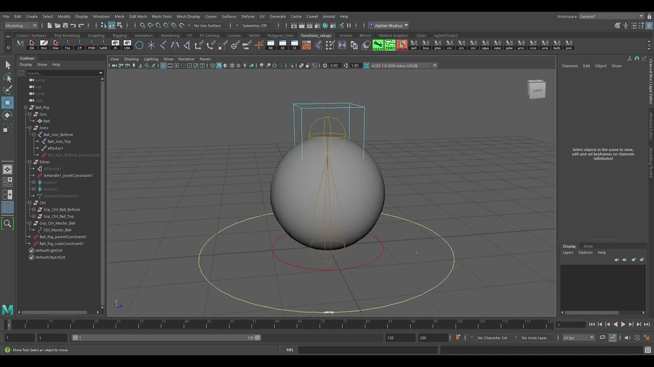 ArtStation - Rigging Ball